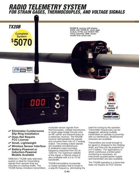 Radio Telemetry System Ordering Guide And Uk
