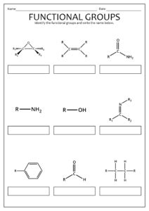 Naming Functional Groups Practice Worksheet Worksheeto CompoundWorksheets Com
