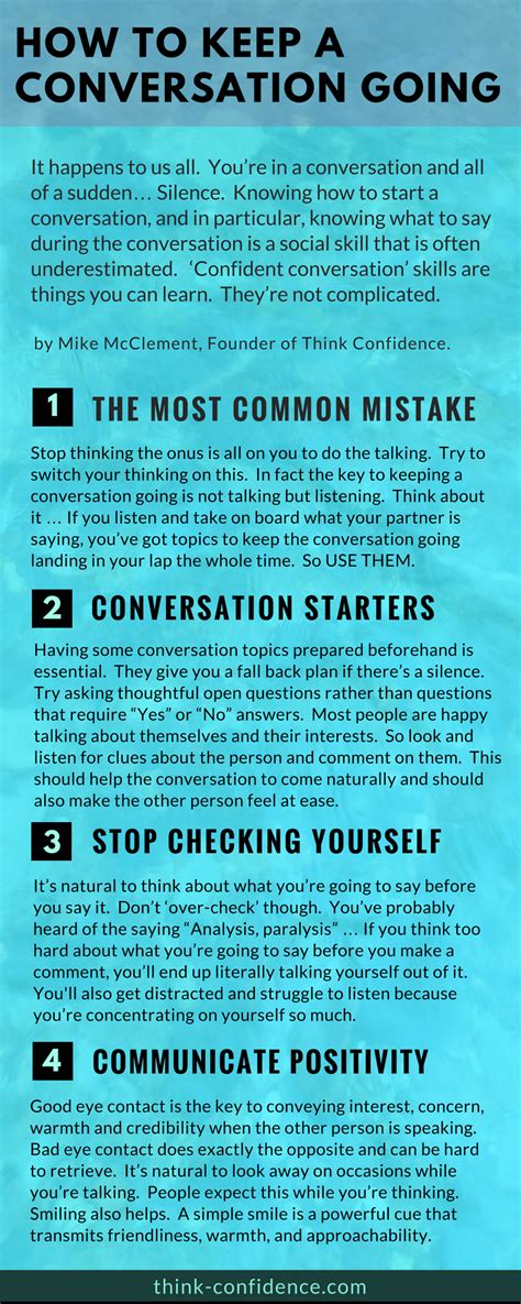 Fantastic tips on how to avoid awkward silences and keep a conversation goi… | Conversation ...