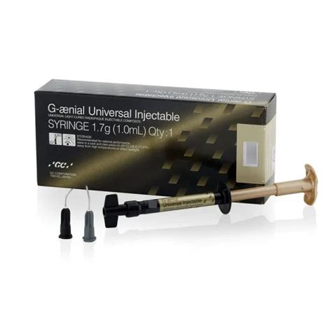 G ænial Universal Injectable Syringe 1 7g Bw