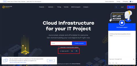 How To Create A Server In The Serverspace Control Panel
