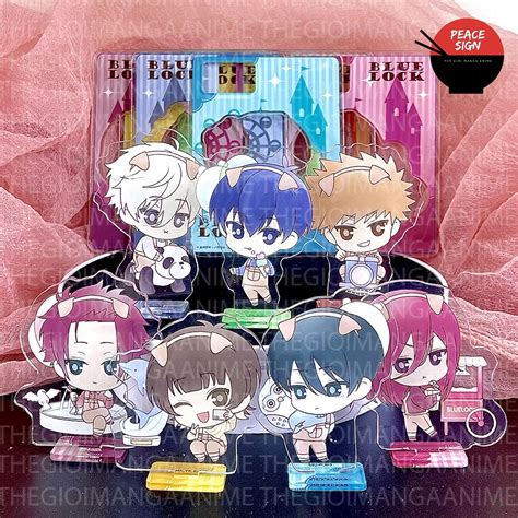 Standee Cm Blue Lock Ver C Ng Vi N C N Con T Ng Acrylic Anime Mica Chibi M H Nh Mini Trang