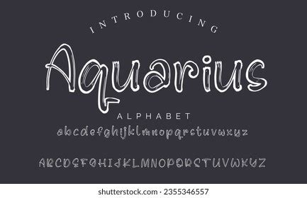 571 Aquarius Font Images, Stock Photos, 3D objects, & Vectors ...