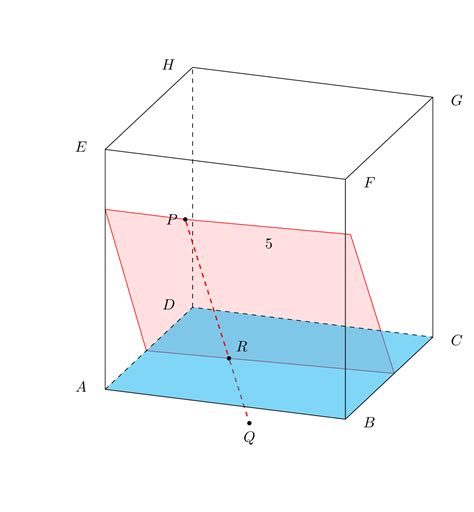Tikz Pgf Drawing All Planes Passing Through Two Given Points In A