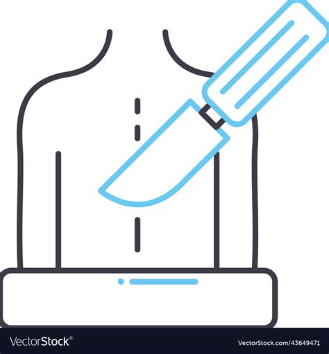 heart rate line icon outline symbol royalty free vector