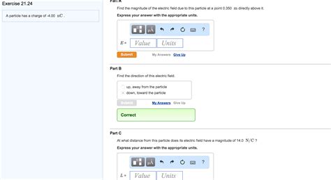 Solved Find The Magnitude Of The Electric Field Due To This