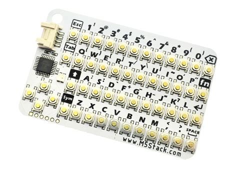 カードサイズのQWERTY配列キーボード50キーCardKB Unit V1 1 micro bit Lab マイクロビット