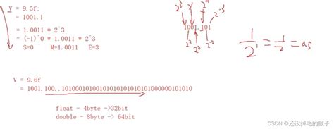 数据存储 浮点型数据的存储 Csdn博客