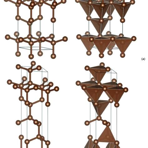 Sketches Of Hybrid Carbon Allotropes Left And Their Polyhedral Download Scientific Diagram