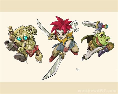 Chrono Trigger Trio Chrono Trigger Fan Art Character
