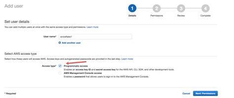 Option 3 Configuring Aws Iam User Credentials To Access Amazon S3 Snowflake Documentation