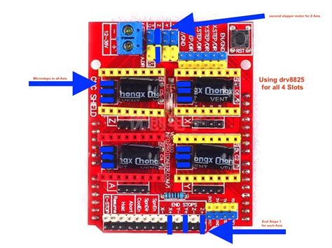 Arduino Shield V A Axis Motors Mechanics Power And CNC Arduino Forum