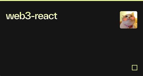 web3 react codesandbox