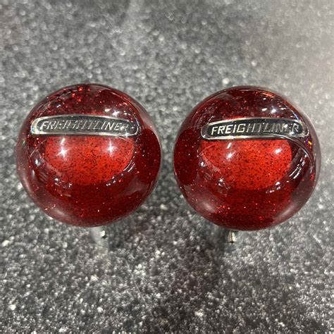 Freightliner Glitterpearl Tractor And Trailer Knobs 75 Chrome Shop