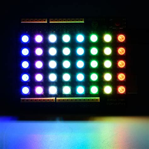Keyestudio Sk6812 5050 40 Bits Led Shield Voor Ar Grandado Keyestudio Sk6812 5050 40 Bits Led Shield Voor Ar Grandado