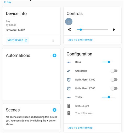 Sonos Ray T Option Deprecated Home Assistant Os Home Assistant Community