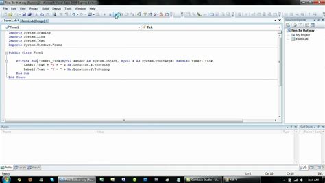 VB Net Displaying X Y Coordinates YouTube