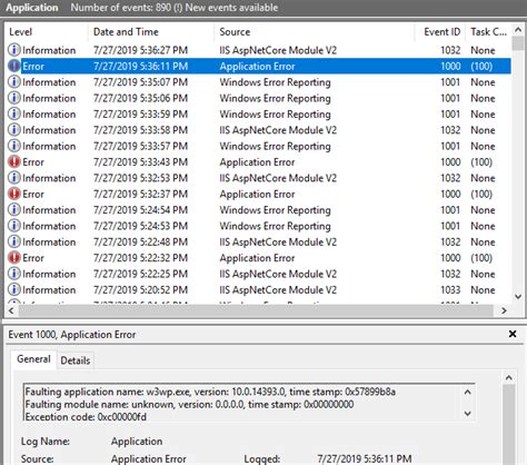 Iis Crash Messages In Production · Issue 3979 · Orchardcmsorchardcore