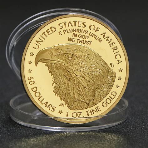 Coleção De Moedas De Ouro Americana Liberty Eagle 50 Dólares