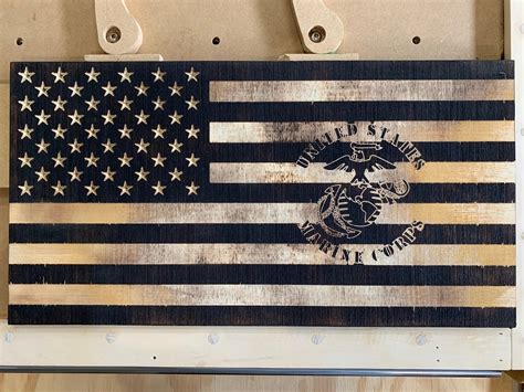 cnc american flag with user defined parameters 6 steps instructables
