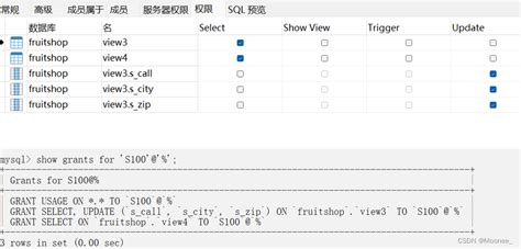 数据库实验三:视图、安全性 Csdn博客 数据库实验三:视图、安全性 Csdn博客