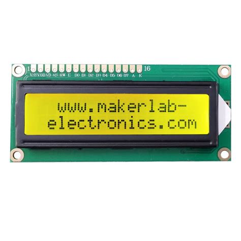 16x2 Lcd Display Black On Green Shopee Philippines