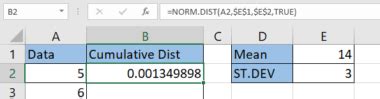 How To Plot A Cdf In Excel Sheetaki