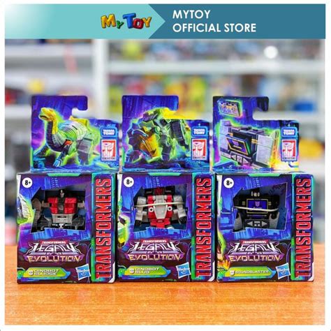 Hasbro Transformers Legacy Evolution Core Class Dinobot Slug Sludge Soundblaster Lazada