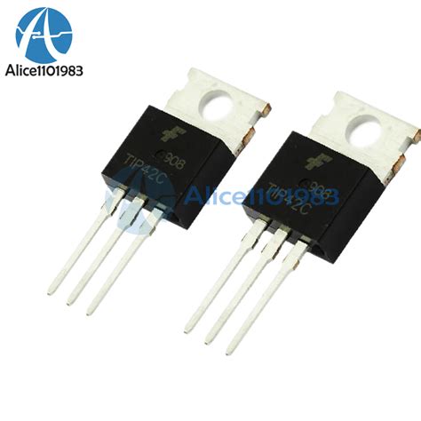 10PCS TIP42C TIP42 PNP TRANSISTOR TO-220 100V 6A | eBay