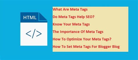 Meta Tags Explained How To Add Meta Tags To Blogger Blog