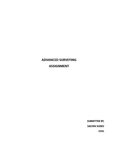 Advanced Surveying Pdf Errors And Residuals Dependent And Independent Variables
