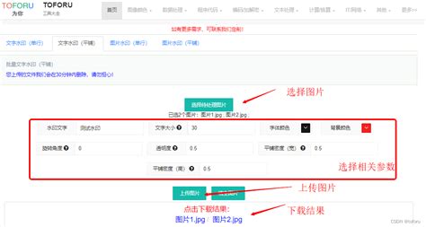 图片怎么加文字水印？在线加平铺文字水印（批量）在线全屏加水印 Csdn博客