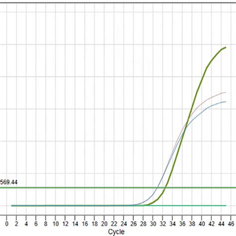 Amplification Plot For The Sars Cov 2 Positive Patient Sample By Download Scientific Diagram
