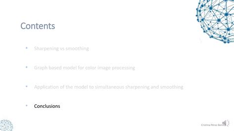 Simultaneous Smoothing And Sharpening Of Color Images Pptx