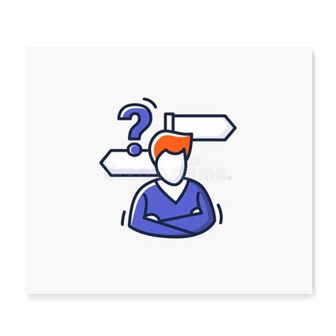 Decision Making Pictogram Stock Illustrations 608 Decision Making
