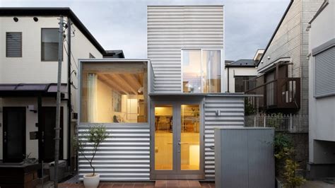 Unemori Architects Creates Small Blocky House On A Tiny Plot In Tokyo Rtokyo