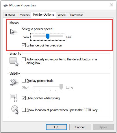 Fix Mouse Moving On Its Own On Windows 10 MiniTool Partition Wizard