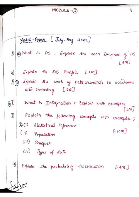 DS Module Data Science Studocu