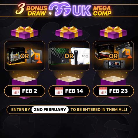 Gaming Giveaways £20k Mega Comp 100 Instant Wins Gaming Giveaways