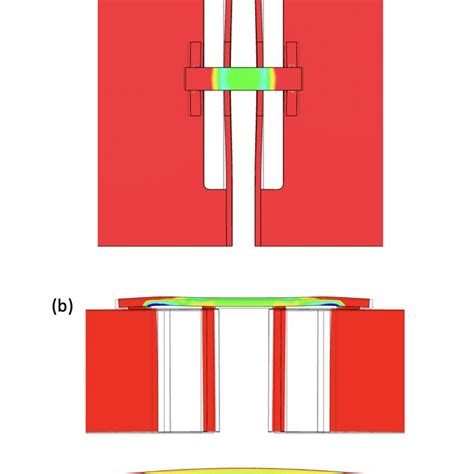 Finite Element Strain Simulations Of The Sample Under Compression A Download Scientific
