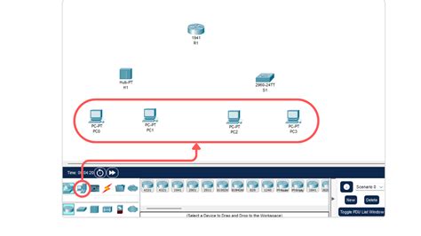 Membuat Simulasi Jaringan Sederhana Dengan Simulator Cisco Packet