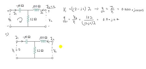 a derive the equivalent circuit satisfied by the g parameter equations
