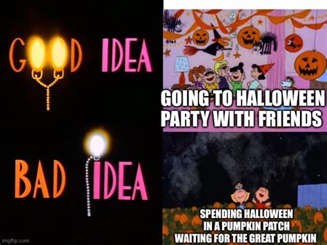 Good Idea Vs Bad Idea Spending Halloween By Pinkie900 On Deviantart