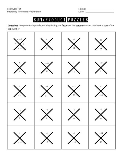 Sumproduct Puzzles Pdf