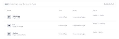 Blocks Library Add An Option To See The Usage Details For Each Block Issue Storyblok
