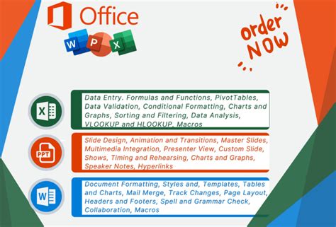 Help You In Your Ms Office Projects Or Assignments Expert Of Ms Word