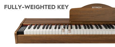 Strich Digital Piano 88 Keys Hammer Action Weighted Keyboard Full Size Electric