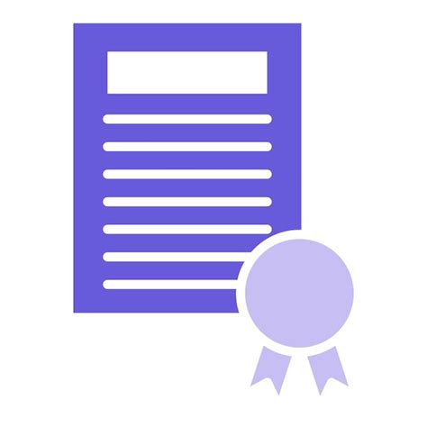 Premium Vector Certificate Vector Illustration