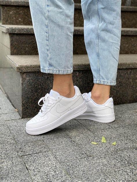 Женские белые кроссовки Nike Air Force 1 Low купить в Украине| Im-polli ...