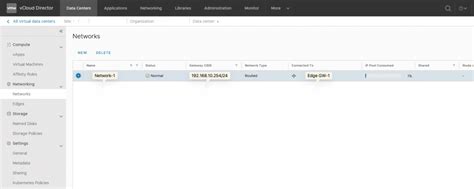 Enabling The Dhcp Service On Organization Vdc Network Backed By Nsx T Iamcloudsre